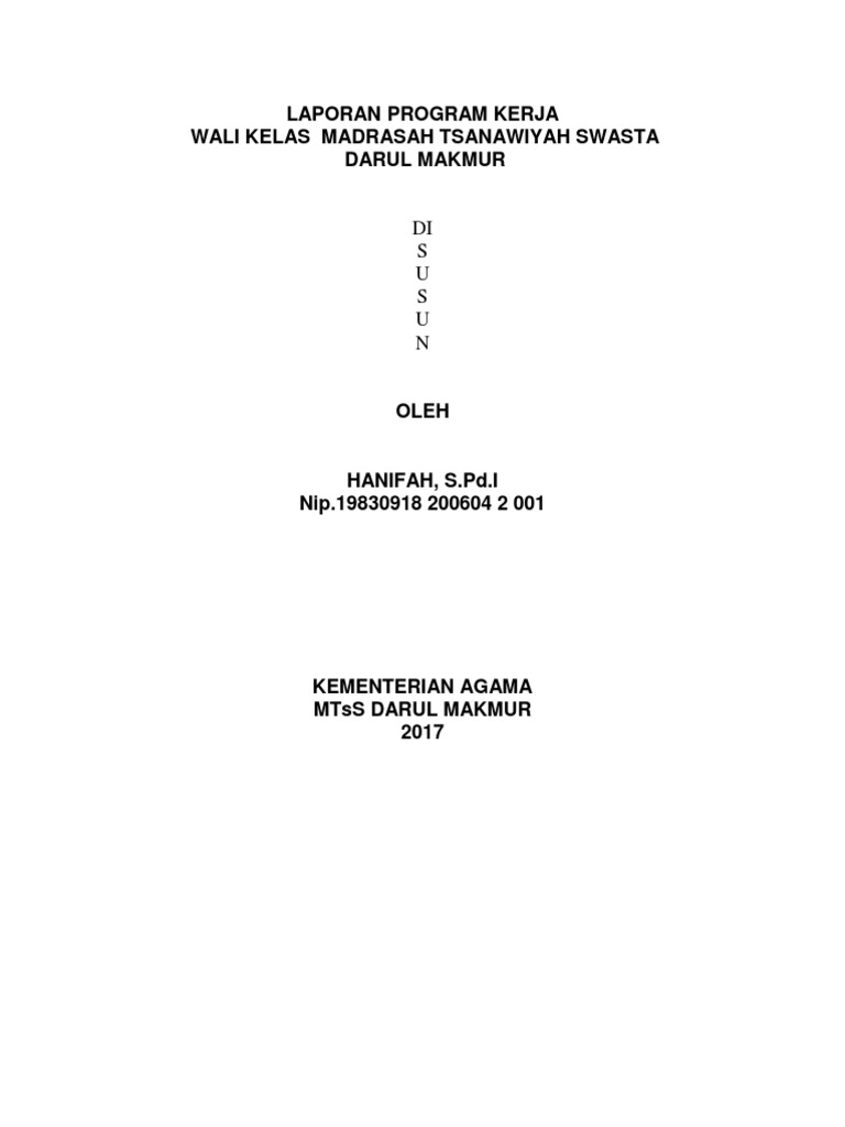 Contoh RTL | PDF | Karier & Perkembangan