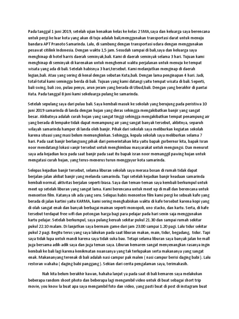 Cerpen 1500 Kata | PDF