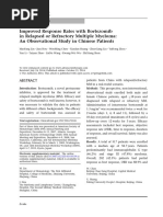 VCD Chemotherapy Protocol for Myeloma | PDF | Multiple Myeloma | Medicine