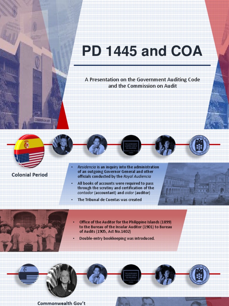 PD 1445 and COA | PDF | Public Sphere | Government Information