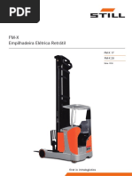 FMX Empilhadeira Retrátil Elétrica FMX 17 FMX 20 | PDF | Freio | Engenharia Mecânica