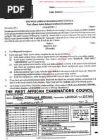 Free WAEC Past Questions PDF Download | PDF
