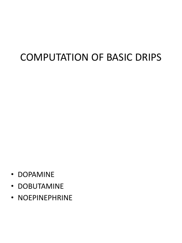 Computation of Basic Drips | PDF