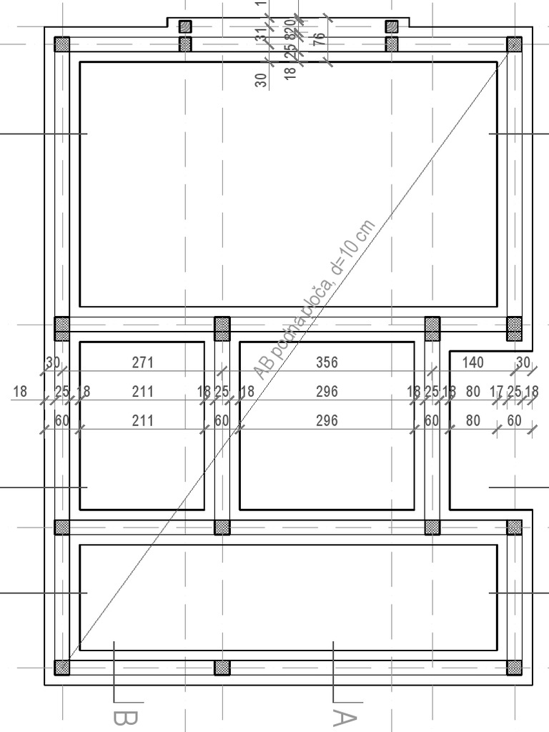 Tlocrt Temelja | PDF
