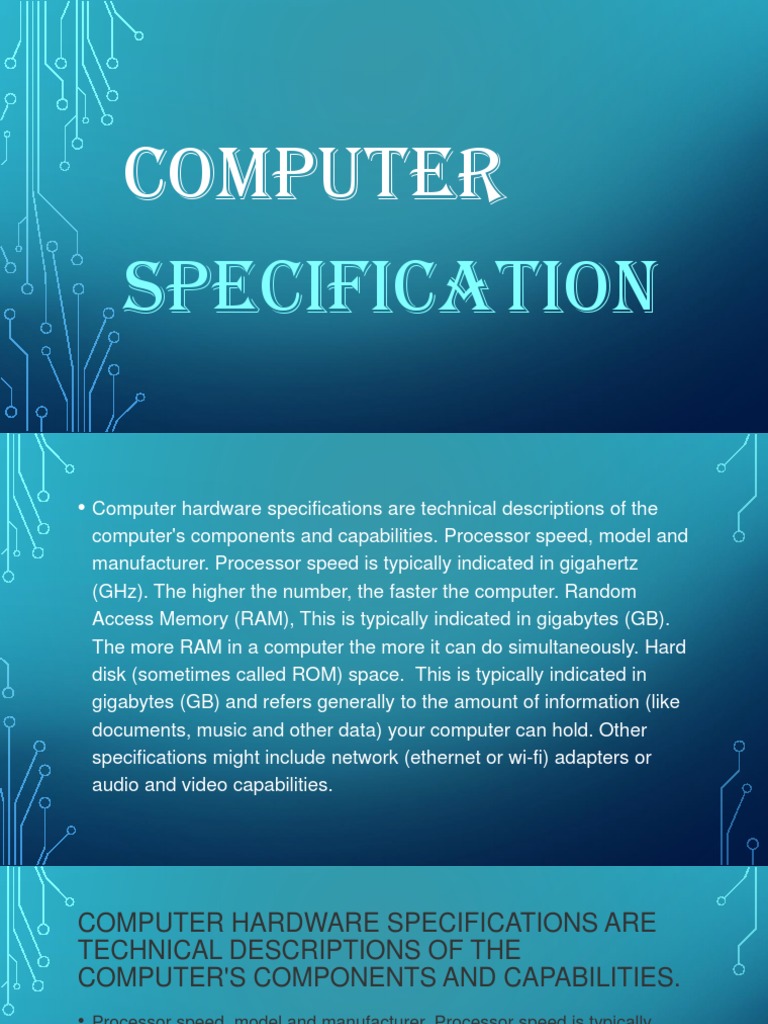 Presentation1 1 | PDF | Computer Monitor | Random Access Memory