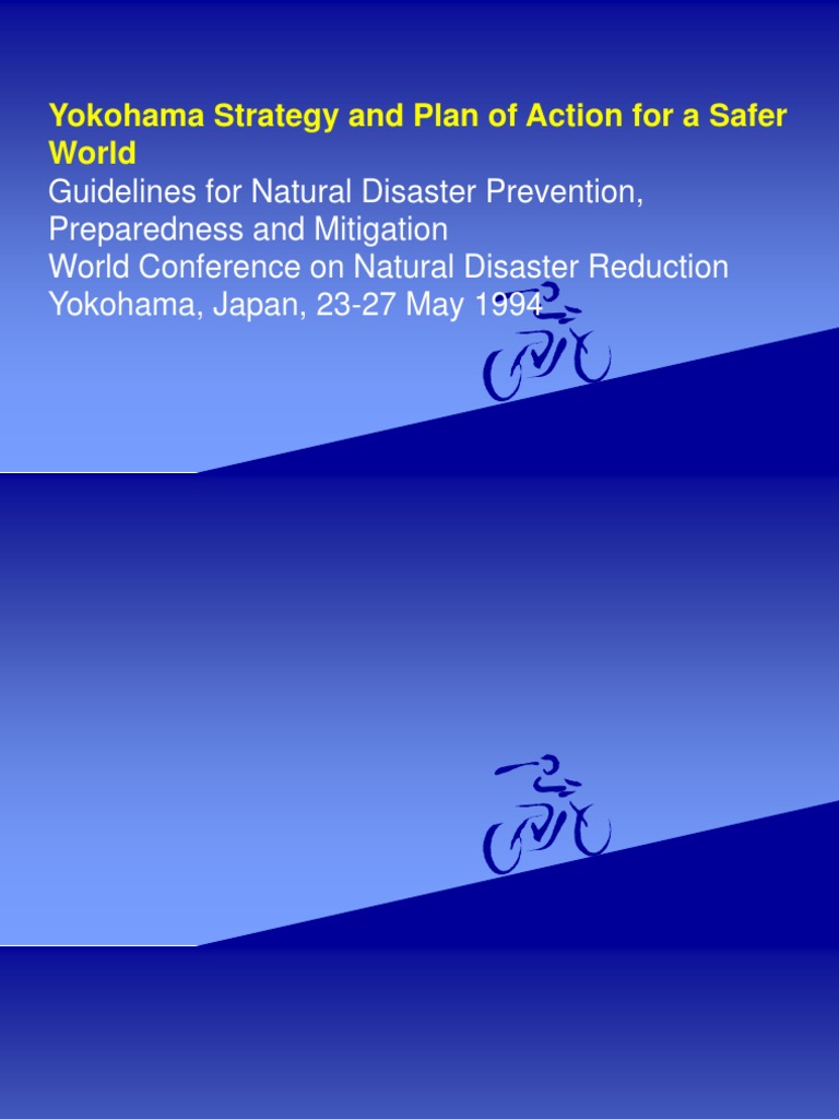 Yokohama Strategy for Disaster Management | PDF | Science & Mathematics