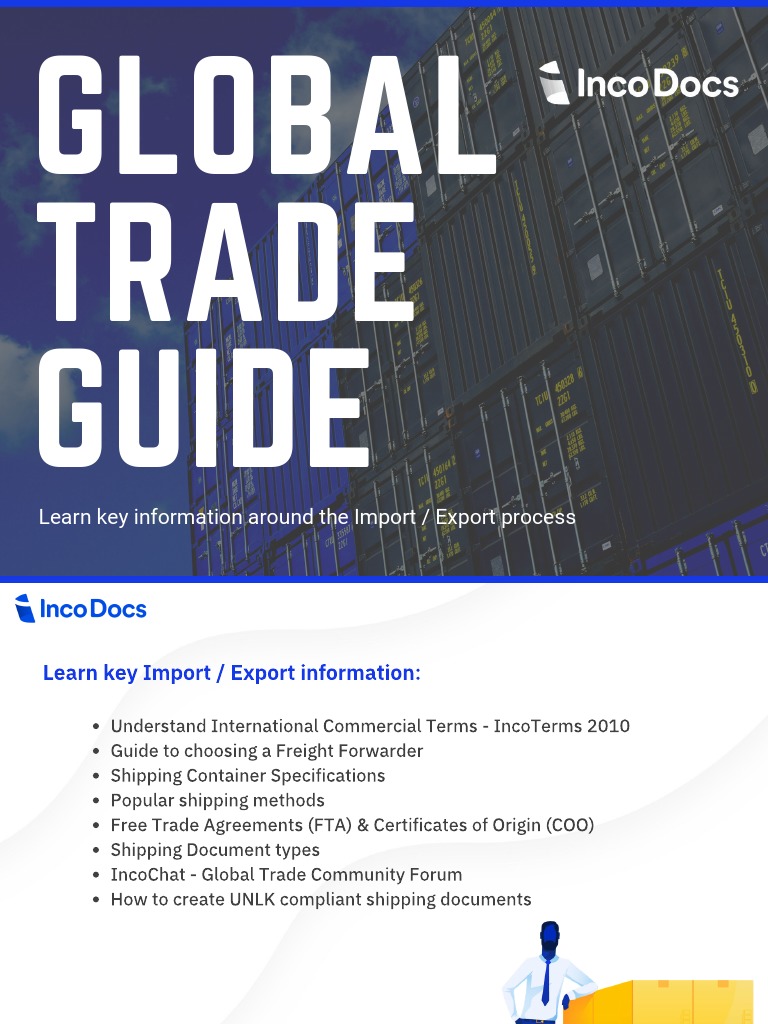 IncoDocs Trade Guide Shipping Import Export IncoTerms Freight Forwarder ...