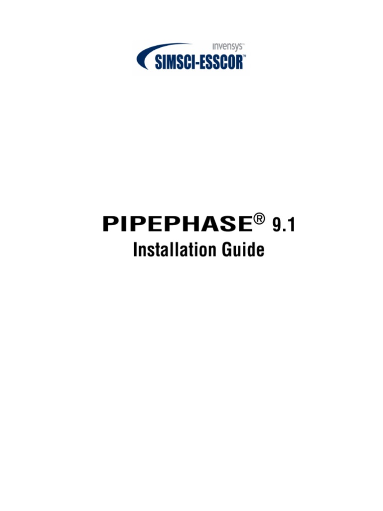 Pipephase Instalation Guide | PDF | Windows Xp | Microsoft Windows