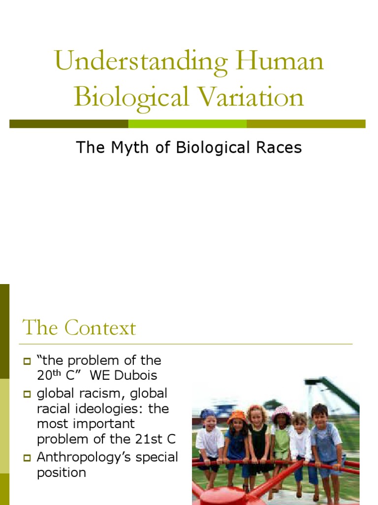 Human Variation and Race Anthro | PDF | Race (Human Categorization ...
