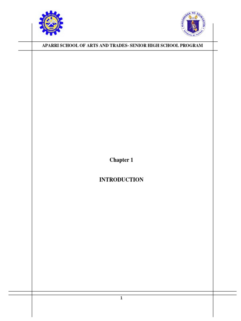 Aparri School of Arts and Trades-Senior High School Program | PDF | Employment | Higher Education