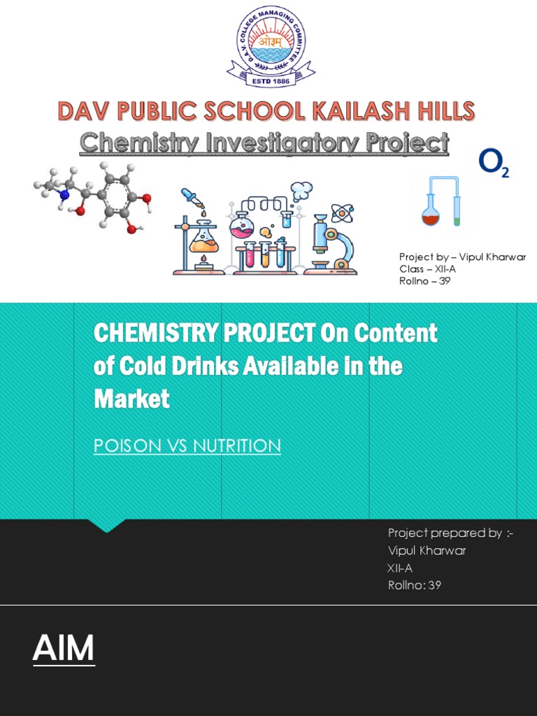 CHEMISTRY PROJECT On Content of Cold Drinks Available | PDF | Sucrose ...