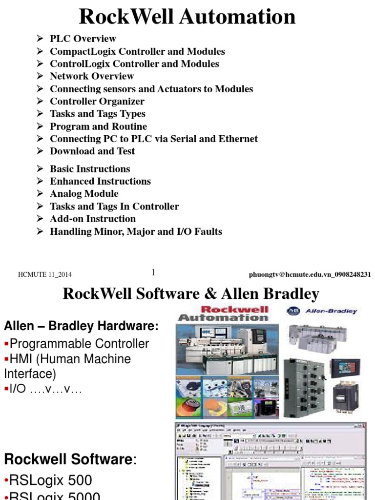 Rockwell Automation Part I | PDF | Programmable Logic Controller ...