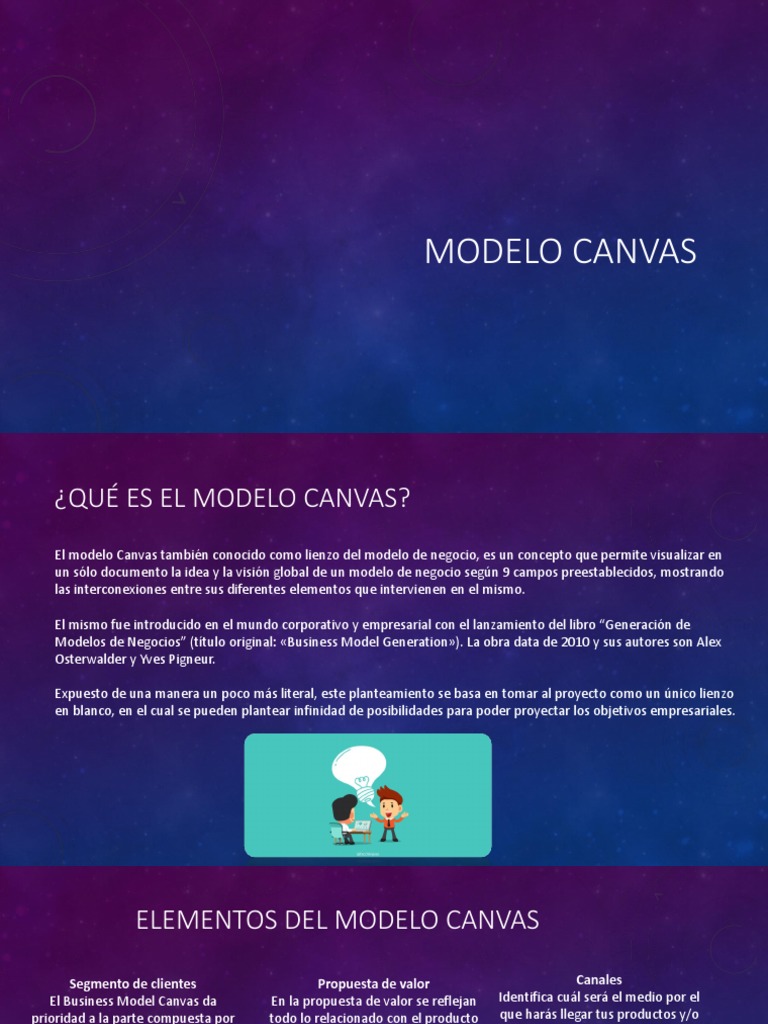 Modelo Canvas | PDF | Negocios económicos | Economias
