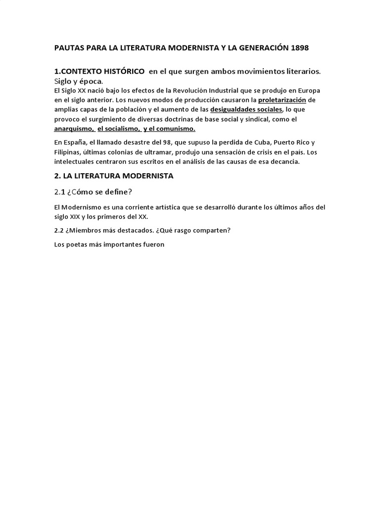 Generacion 1898 PDF | PDF