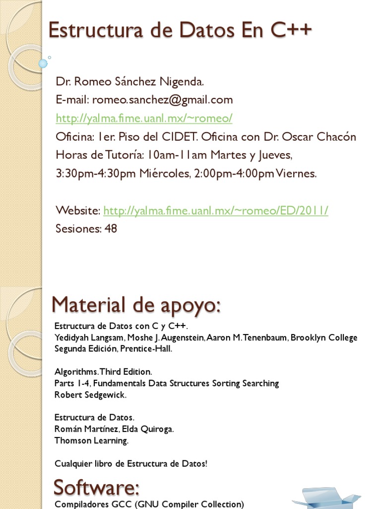 Estructura - de - Datos en C PDF | PDF | Teoría de grafos | Matemáticas ...