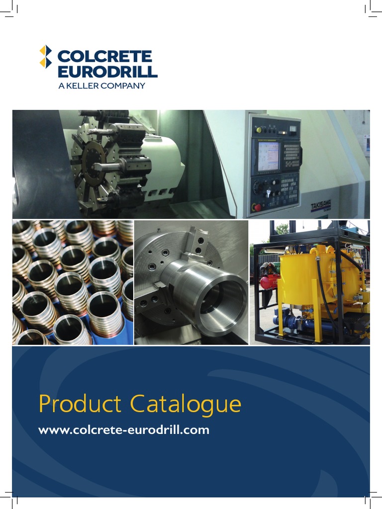 Product Catalogue: Colcrete Eurodrill | PDF | Colloid | Concrete