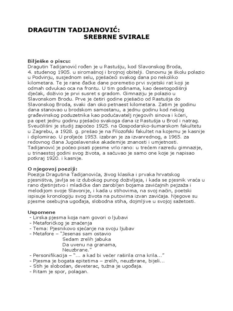 Srebrne Svirale | PDF