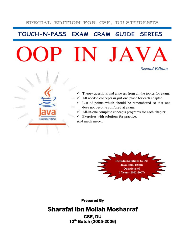 Java Imp Pdf Object Oriented Programming Data Type 