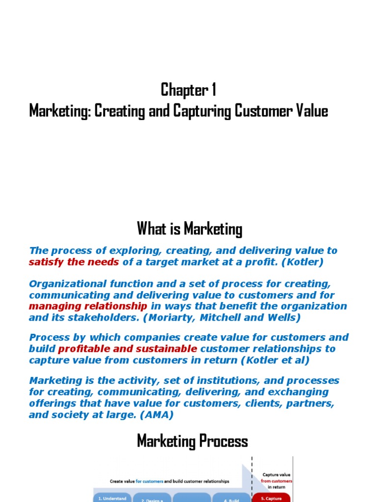 Marketing: Creating and Capturing Customer Value | PDF | Customer Relationship Management ...