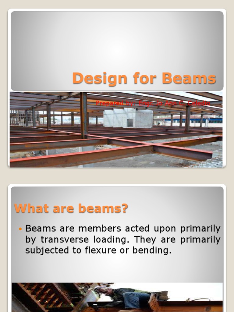 Design For Beams | PDF | Bending | Beam (Structure)