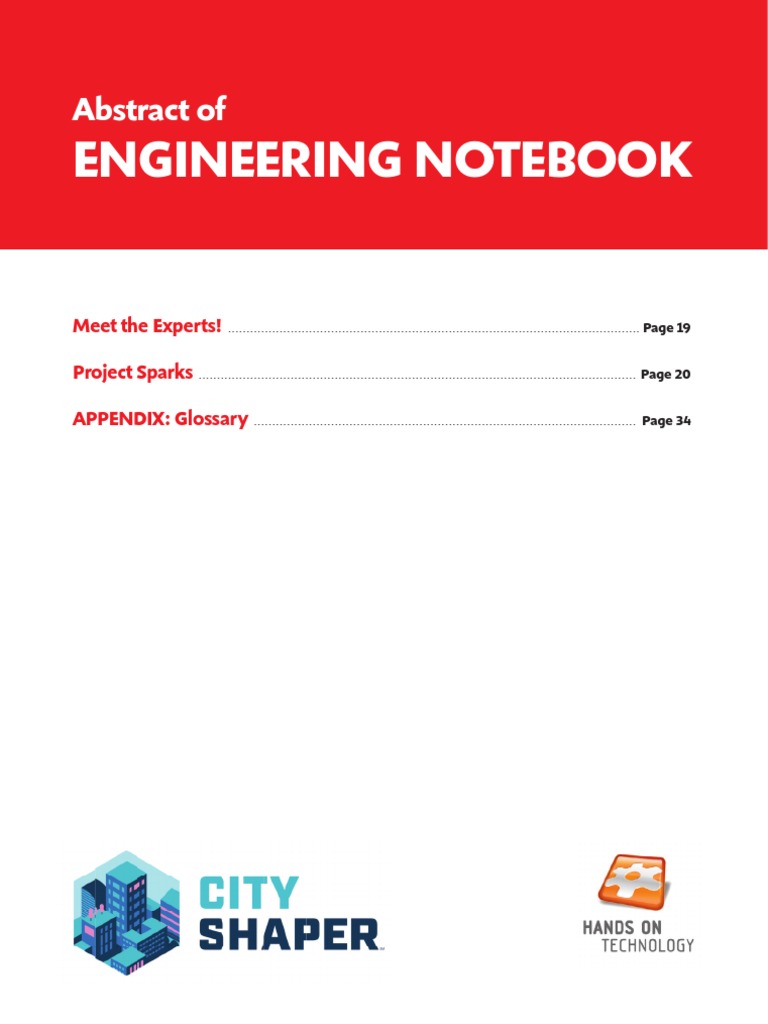 Engineering Notebook | PDF | Infrastructure | Engineering