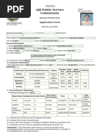 New Application Form PIMS | PDF