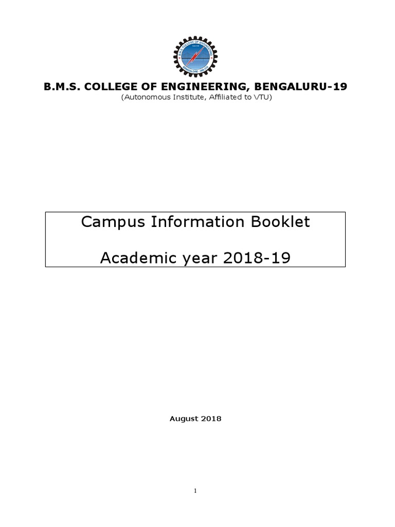 Bms College Of Engineering Pdf Cadet Engineering
