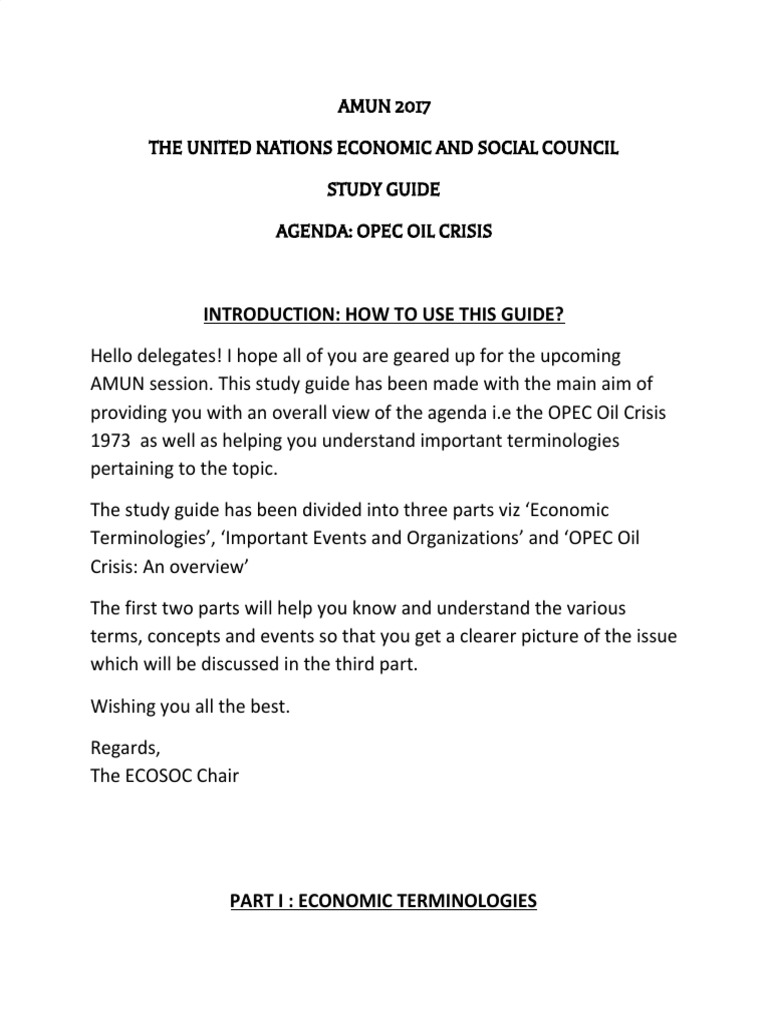 Opec Oil Crisis 1973 | PDF | Supply And Demand | Stocks