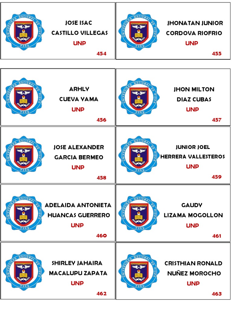 UNP 454 UNP 455: Jose Isac Castillo Villegas Jhonatan Junior Cordova ...