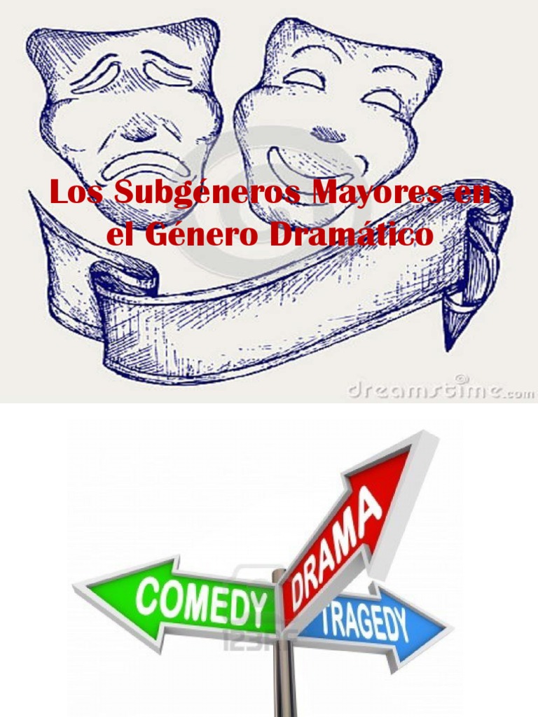 Los Subgéneros Género Dramático | PDF