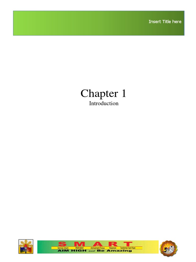 Arch 2018 Thesis Format | PDF | Justification | Scientific Method