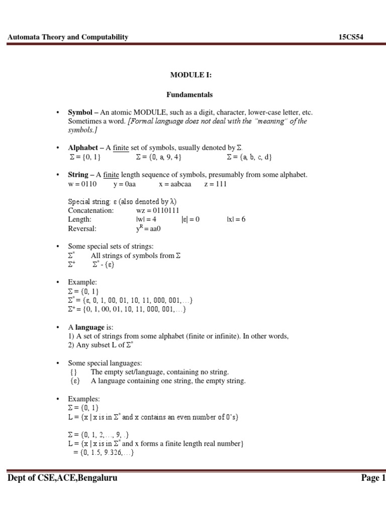 15 Cs 54 | PDF | Theoretical Computer Science | Formalism (Deductive)