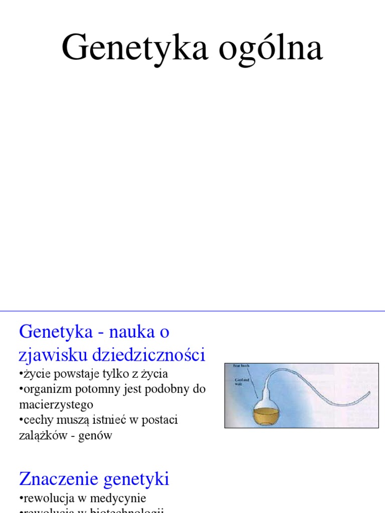 Genetyka | PDF