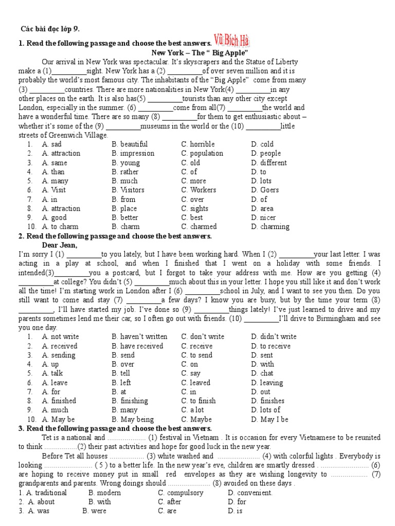 Reading Comprehension Grade 9 | PDF | Indonesia | Rainforest