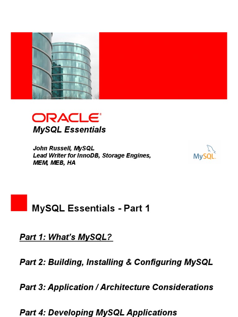 Keynote Mysql Essentials 403024 | PDF | My Sql | Php