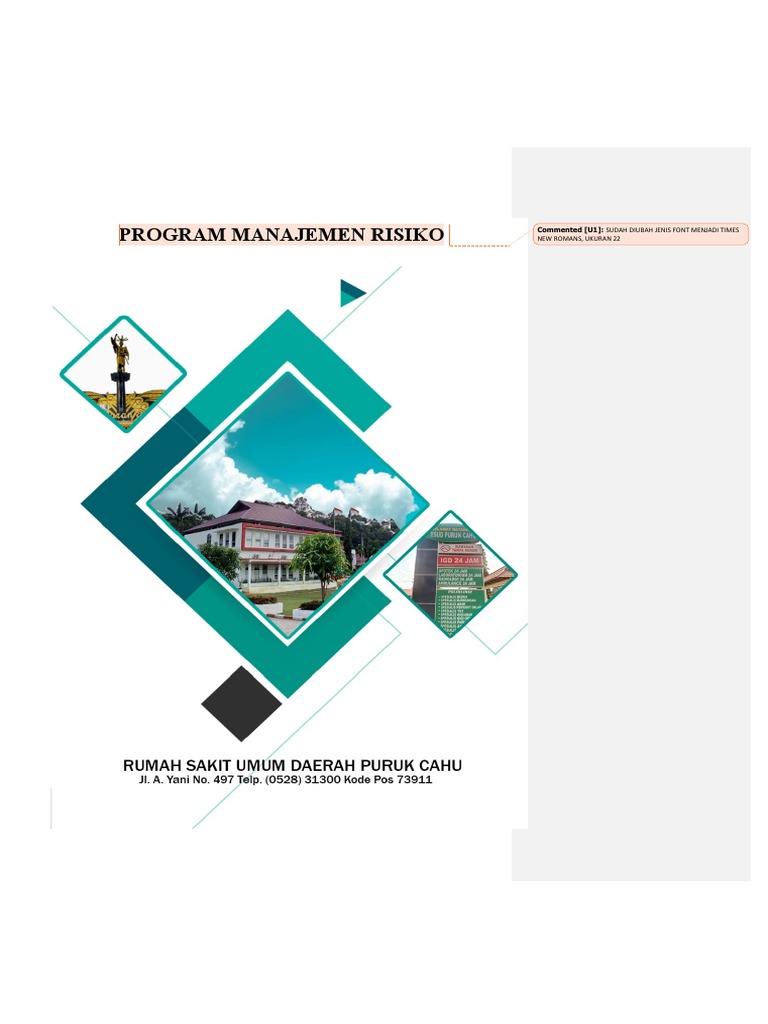 Prog. Manajemen Risiko Lab | PDF