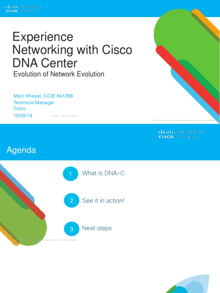 Getting To Know Cisco DNA Center PDF | PDF | Cisco Systems | Computer ...