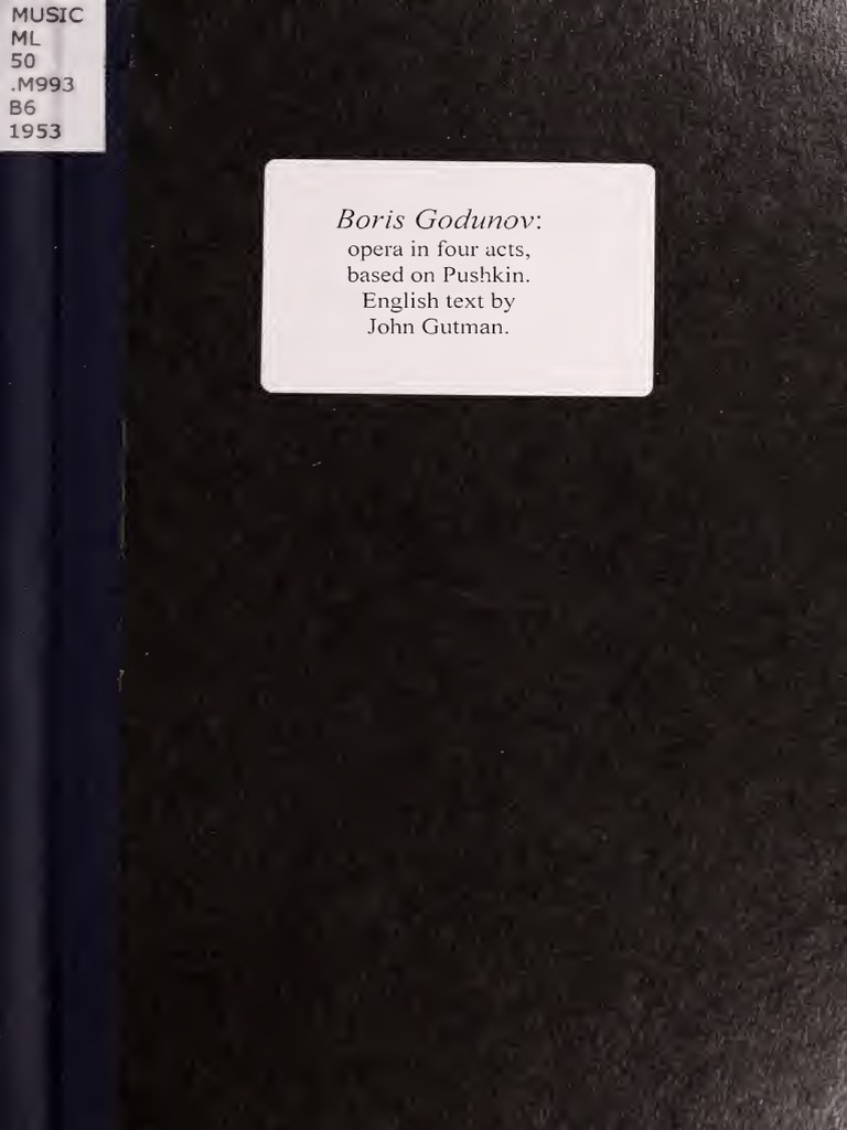 Boris Godiinov.: Gutman | PDF | Nicholas Ii Of Russia
