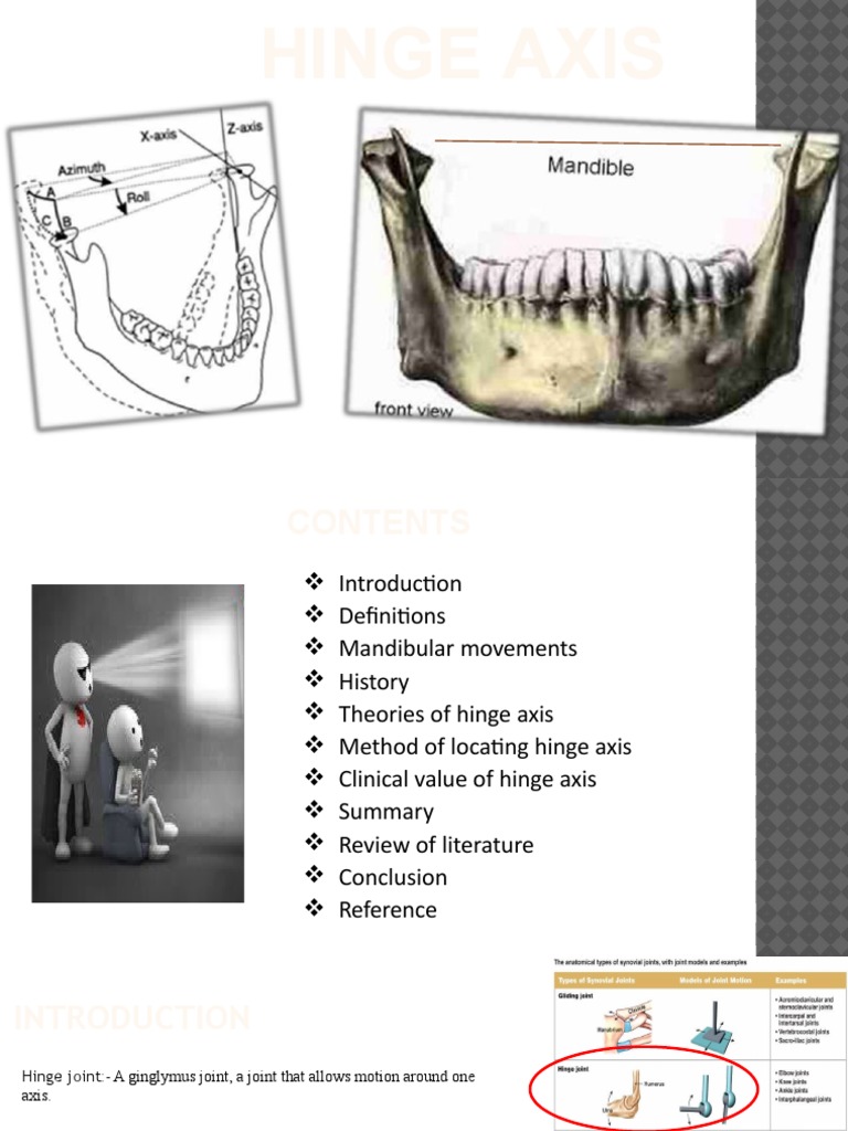 Hinge Axis Theories | PDF | Rotation Around A Fixed Axis | Mouth