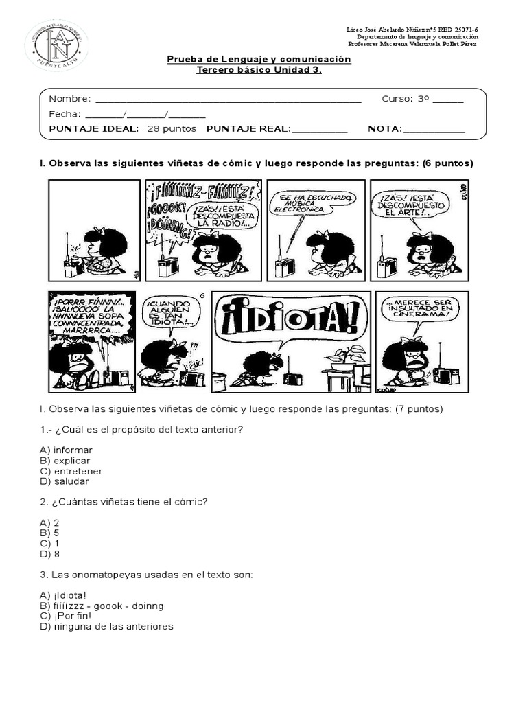 Prueba El Comic | PDF | Cómics