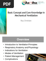 ACPC Ventilator Settings Overview | PDF | Physiology | Medical Specialties