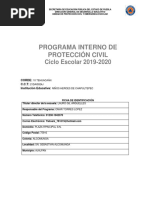 Acta Constitutiva Proteccion Civil | PDF | Gobierno | Educación avanzada