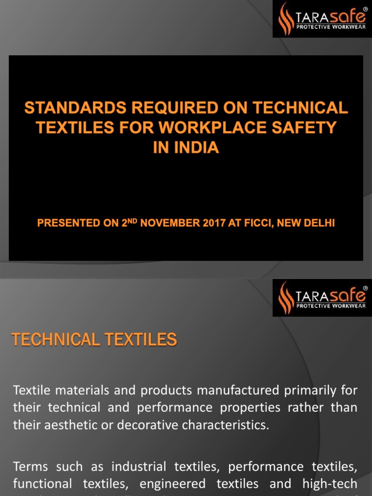 Textile Safety Standards Overview | PDF | Personal Protective Equipment ...