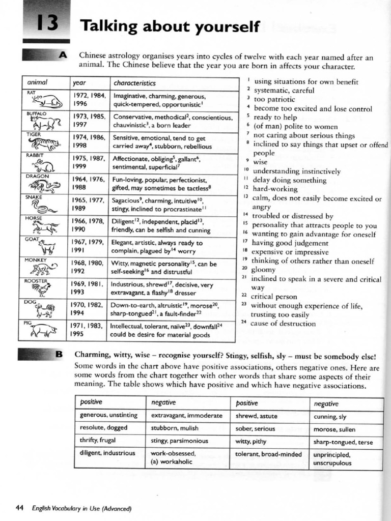 5 English Vocabulary in Use - Advanced (PDF - Io) | PDF