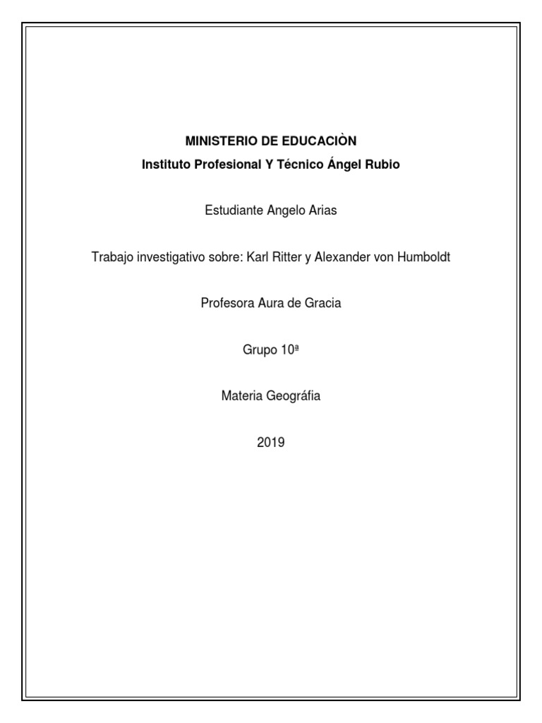 Los Padres de La Geografía | PDF | Geografía | Science