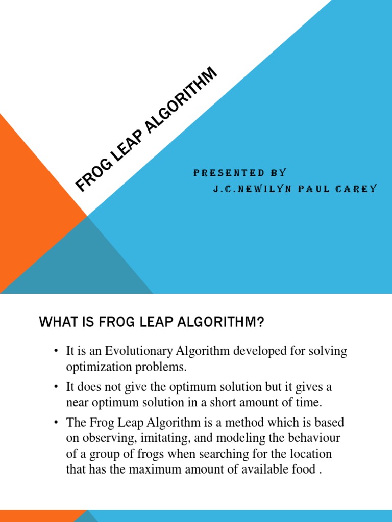 Og Leap Algorithm Download Free Pdf Mathematical Optimization