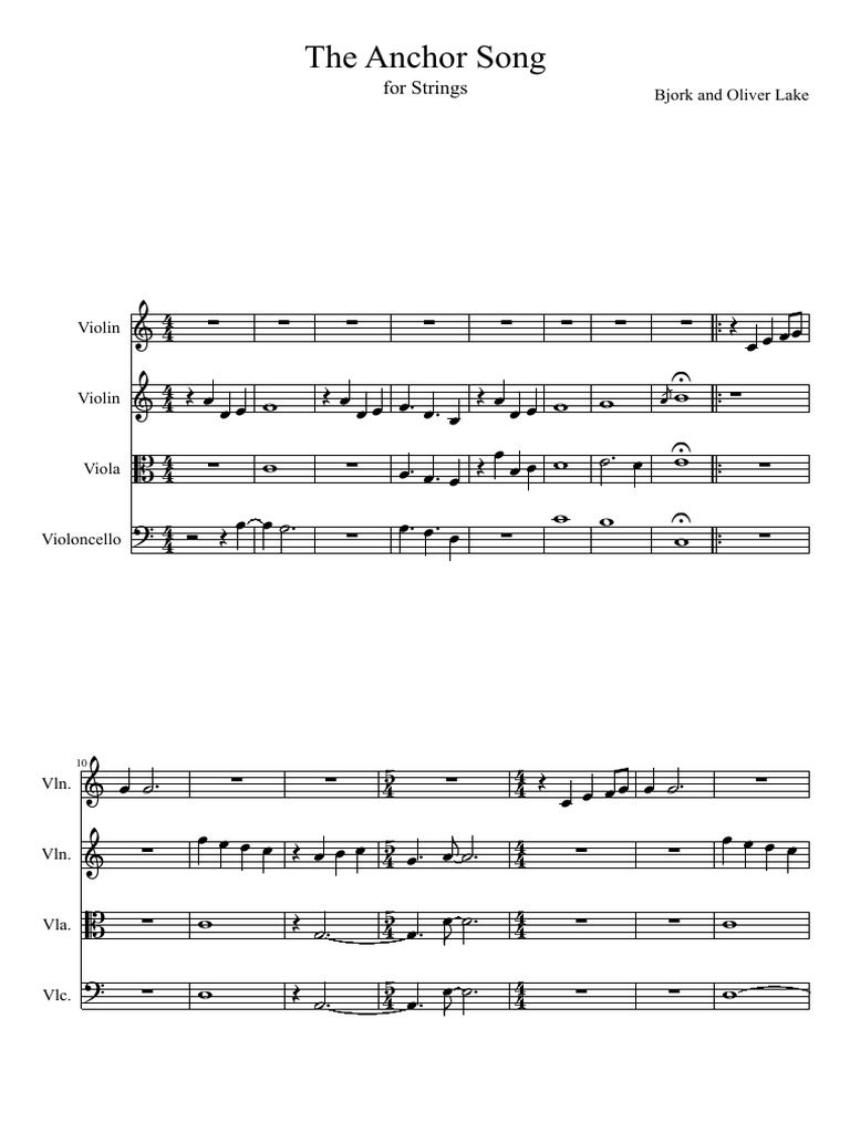 The Anchor Song | PDF