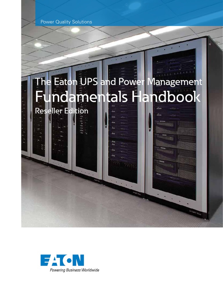 Eaton UPS Fundamentals Handbook | PDF | Alternating Current | Power ...
