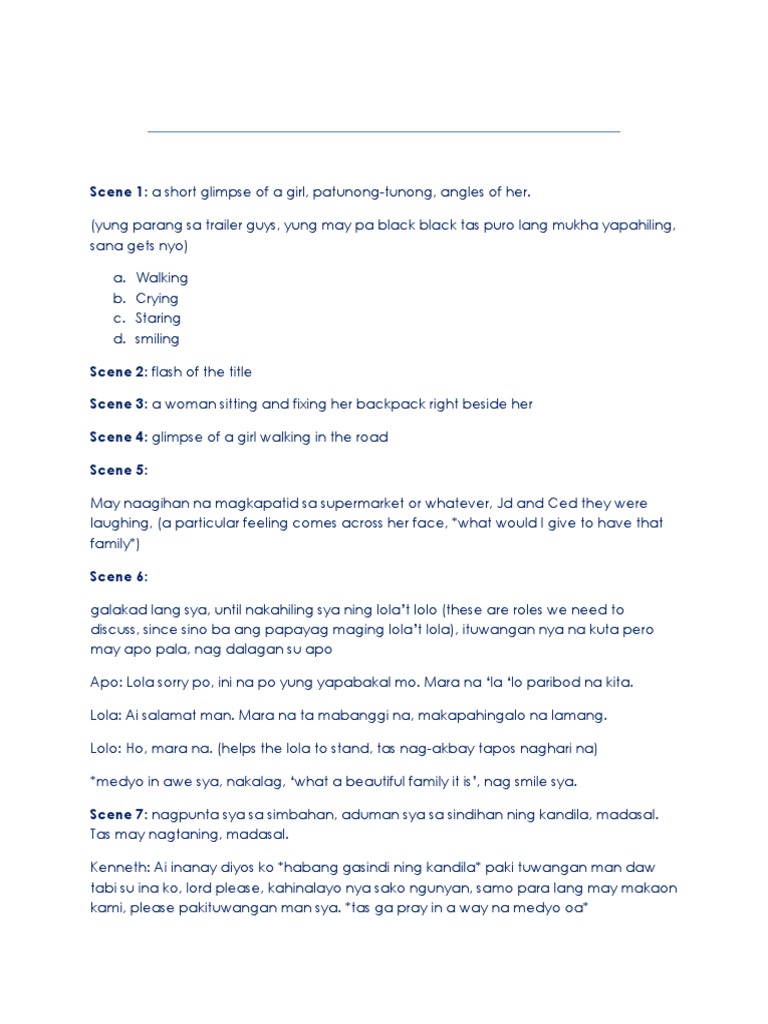 Script Philo Draft | PDF