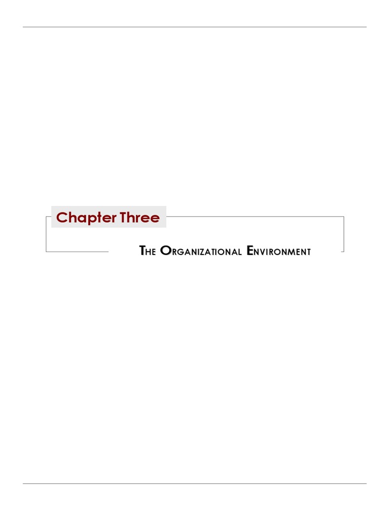 Environment PDF | Download Free PDF | Competition | Economies Of Scale